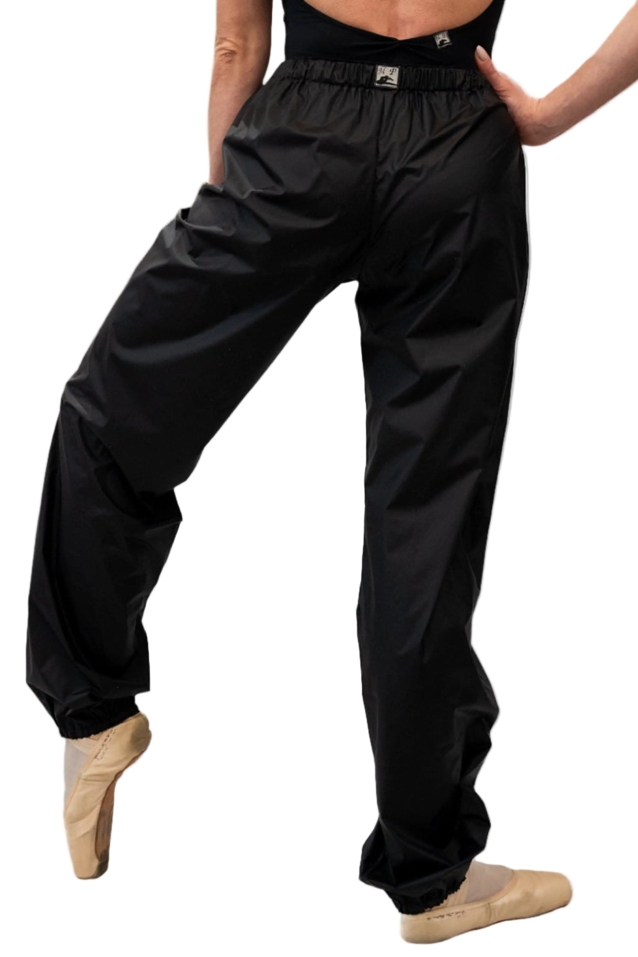 Black Warm-up Dance Trash Bag Pants MP5003 - Atelier della Danza MP