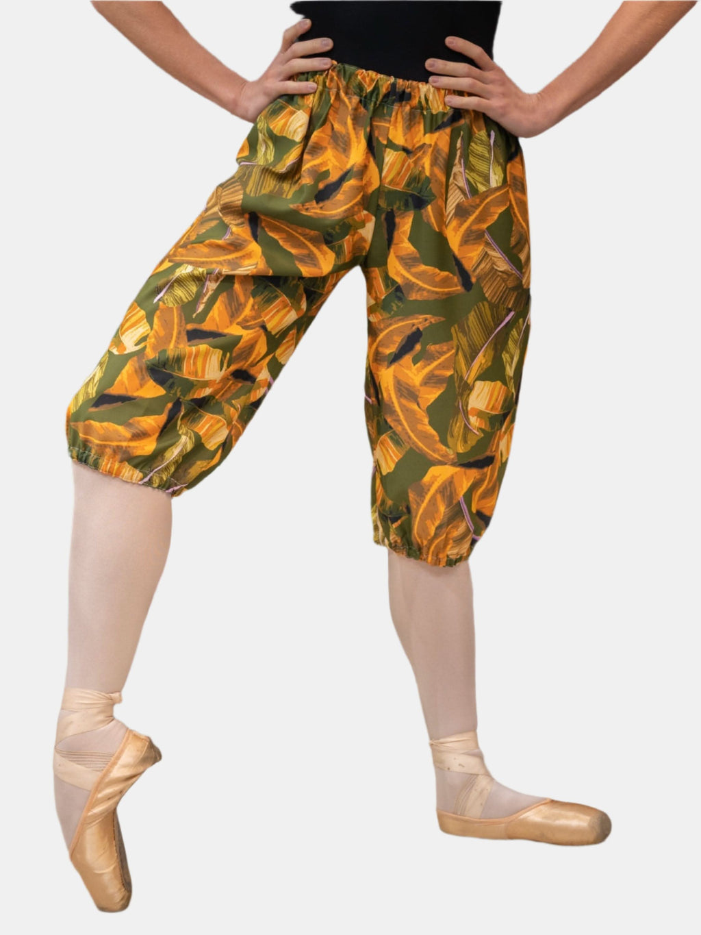 Orange Patterned Dance Trash Bag Pants MP5004 - Atelier della Danza MP