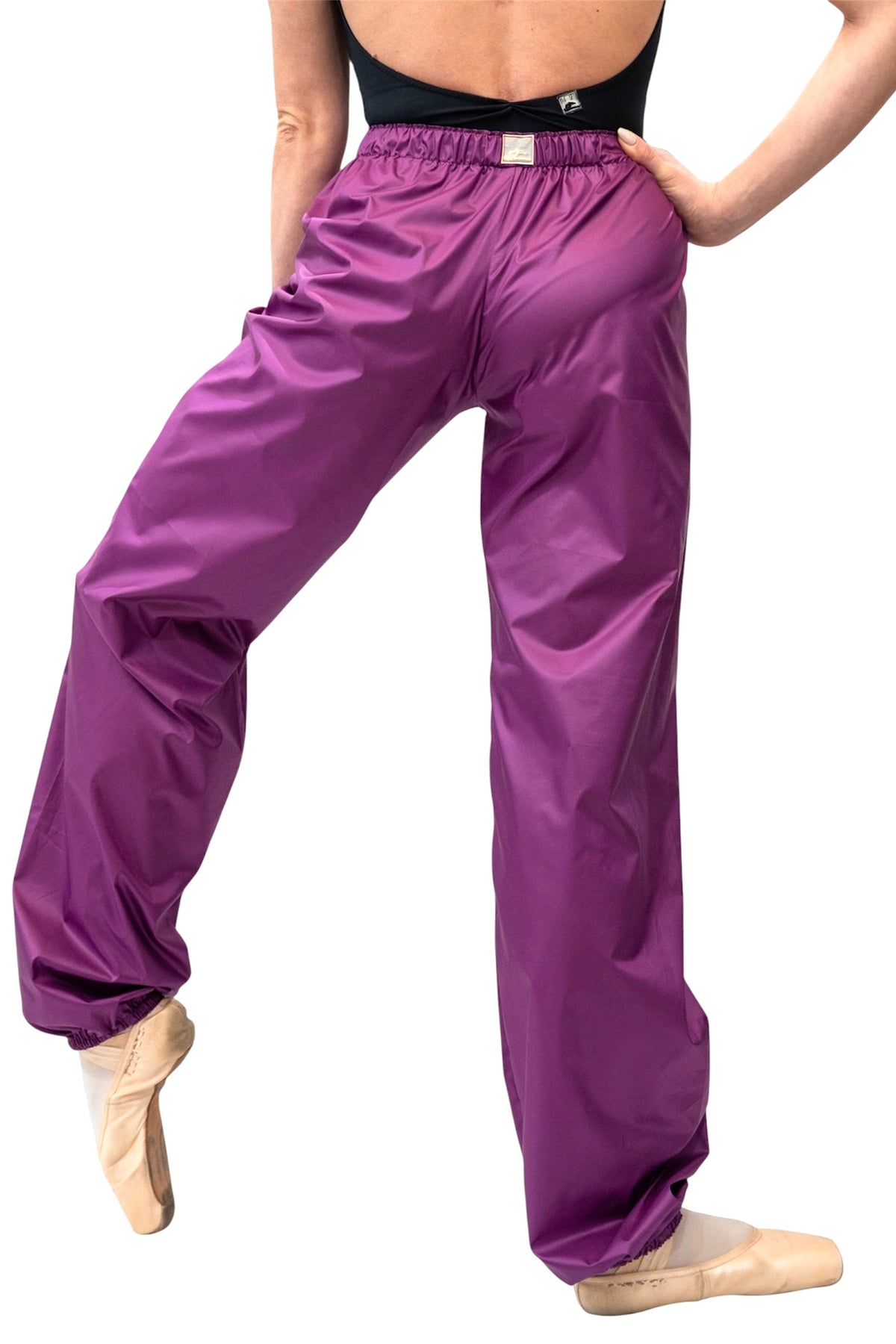 Purple Warm-Up Dance Trash Bag Pants MP5003 - Atelier della Danza MP