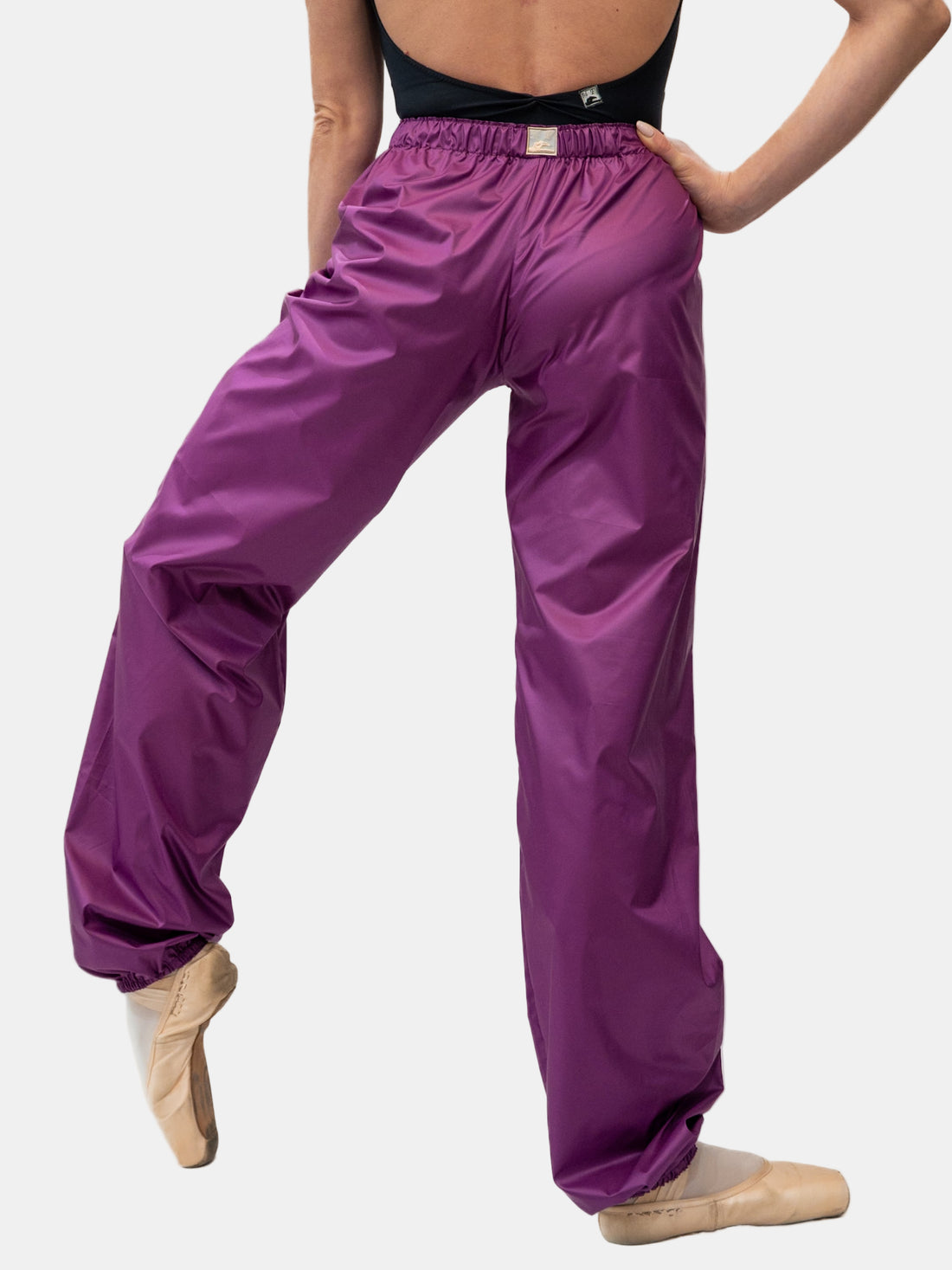Purple Warm-Up Dance Trash Bag Pants MP5003 - Atelier della Danza MP
