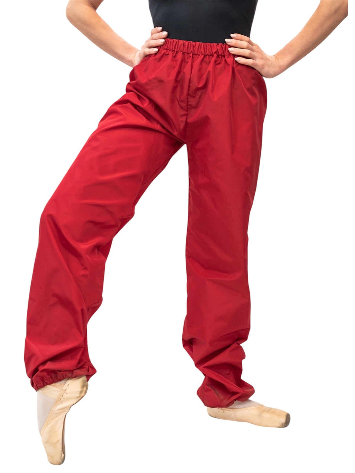 Red Warm-Up Dance Trash Bag Pants MP5003 - Atelier della Danza MP