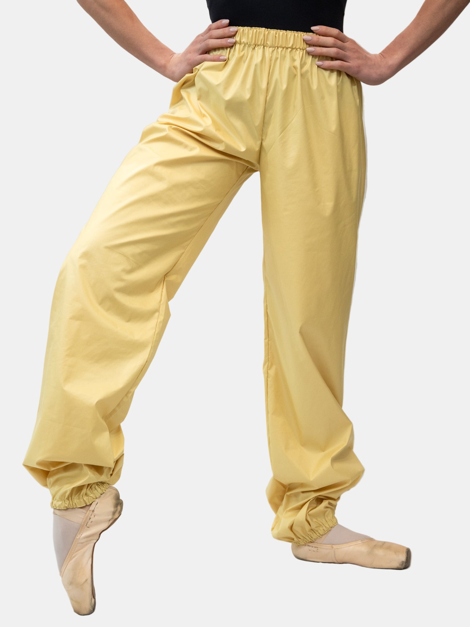 Yellow Warm-Up Dance Trash Bag Pants MP5003 - Atelier della Danza MP
