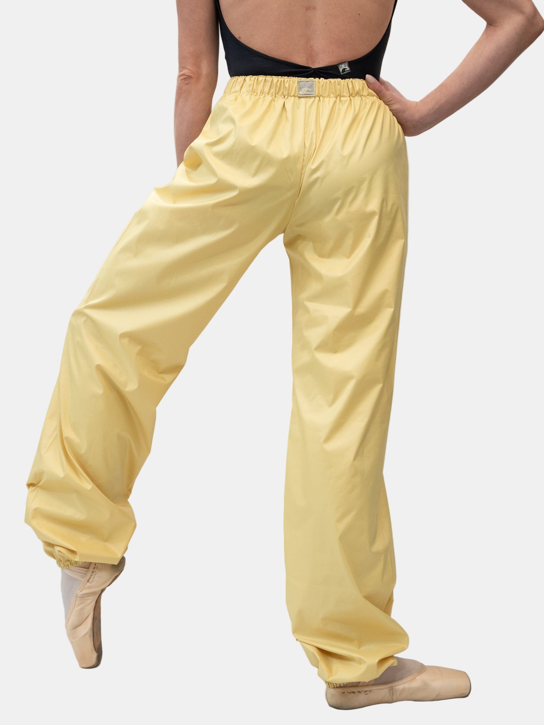 Yellow Warm-Up Dance Trash Bag Pants MP5003 - Atelier della Danza MP