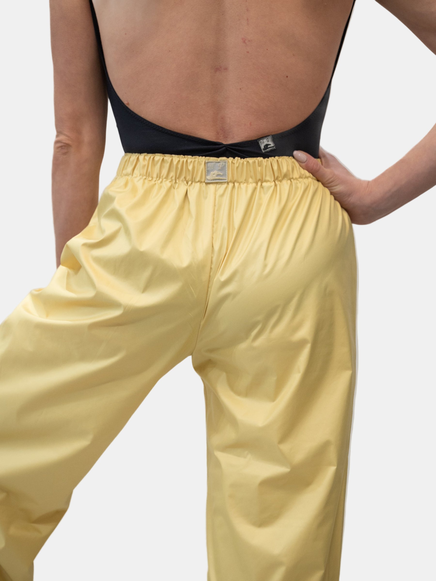 Yellow Warm-Up Dance Trash Bag Pants MP5003 - Atelier della Danza MP