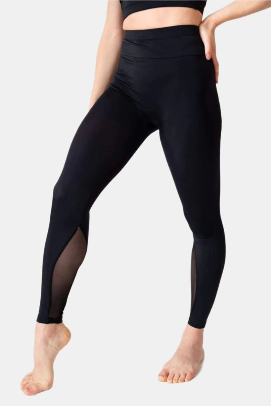 Black Full Length Yoga Leggings for Women – Atelier della Danza MP