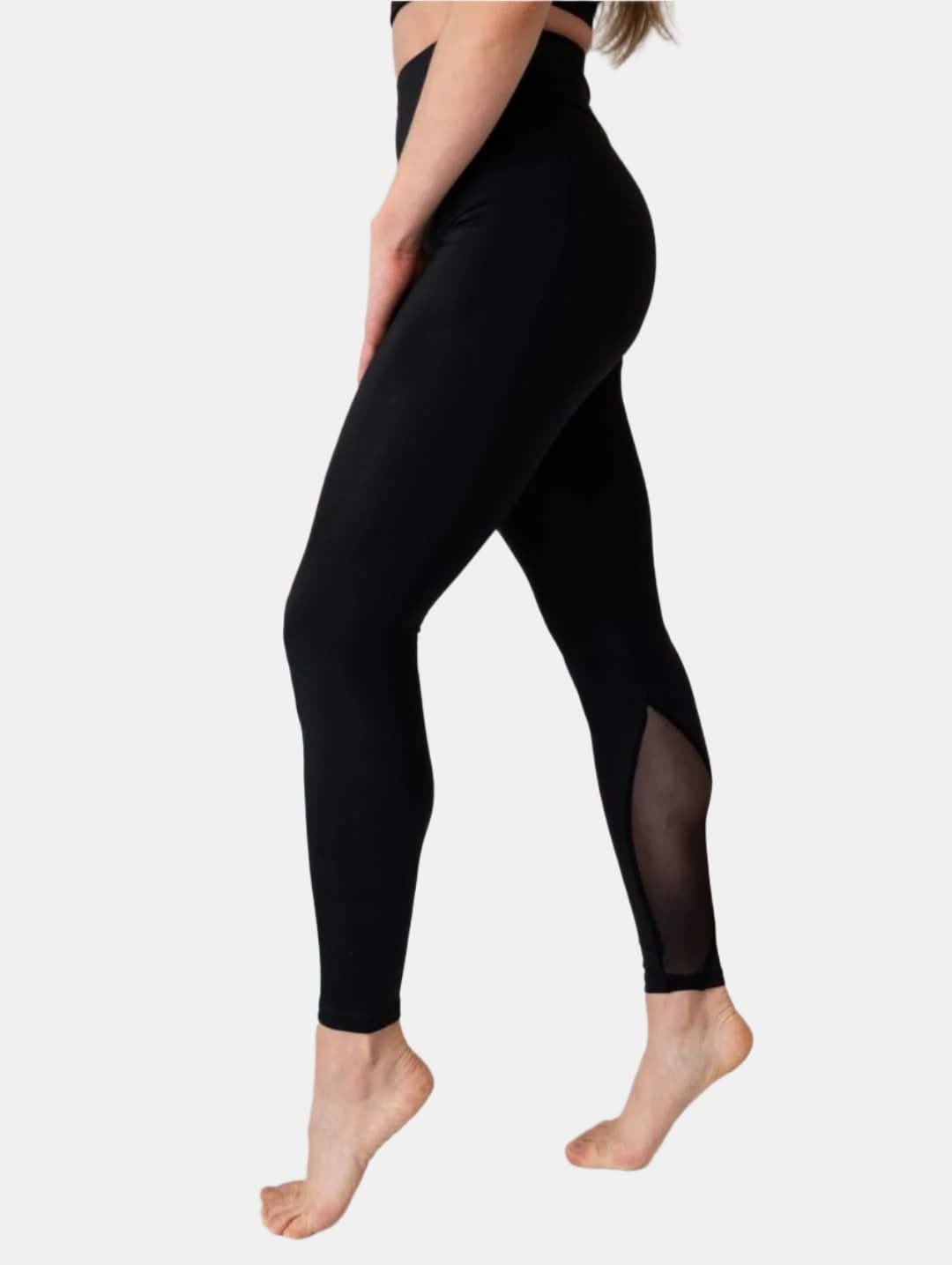 Black Full Length Yoga Leggings for Women – Atelier della Danza MP