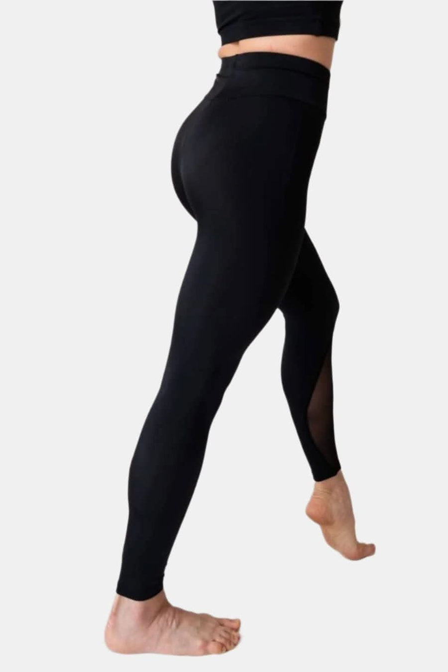 Black Full Length Yoga Leggings for Women – Atelier della Danza MP