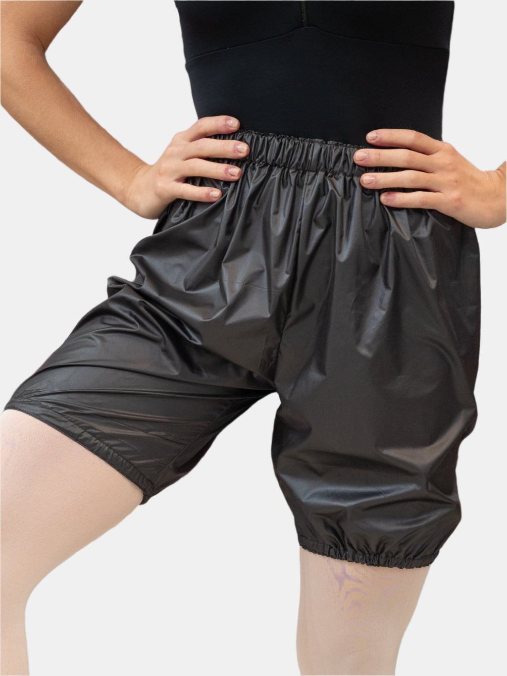 Black Dance Trash Bag Shorts MP5006 - Atelier della Danza MP