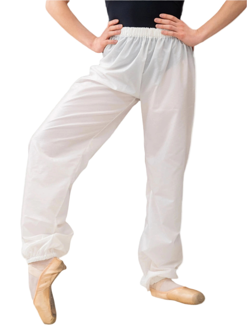 White Warm-up Dance Trash Bag Pants MP5003 - Atelier della Danza MP